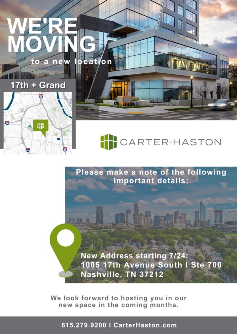 Big Company Update - Carter-Haston Carter-Haston